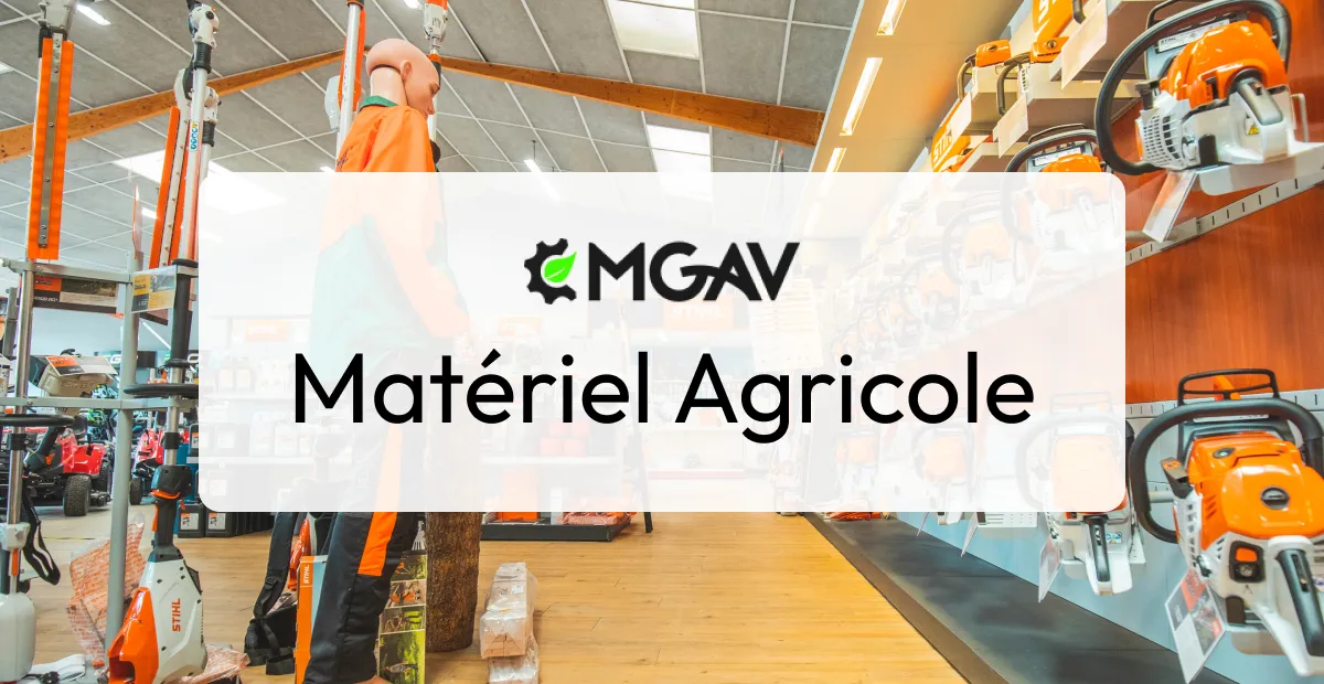MGAV – Matériel agricole à Doué-la-Fontaine, près d’Angers